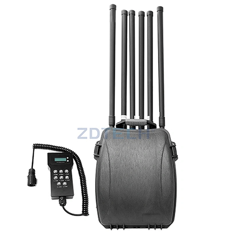 SHENZHEN ZD TECH CO., LTD 6 Band Anti Drone Jammer Portable Backpack ...