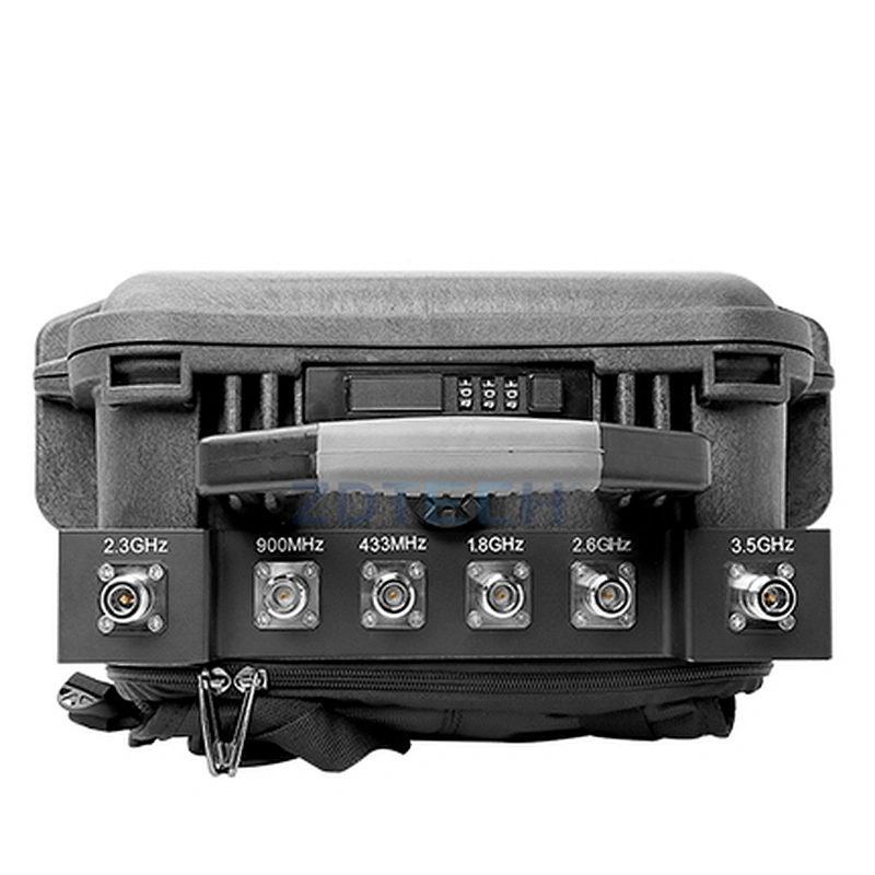 SHENZHEN ZD TECH CO., LTD 6 Band Anti Drone Jammer Portable Backpack ...